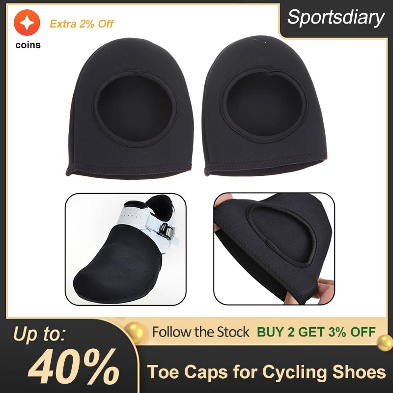 1Pair Mountain Road Bike Shoes Cover Half Palm Toe Lock Windproof ...