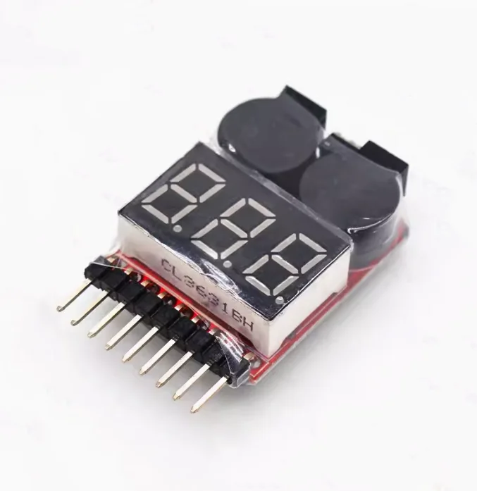 50pcs-Car-Cell-Checker-BB-ring-Lipo-battery-low-voltage-alarm-Voltage ...