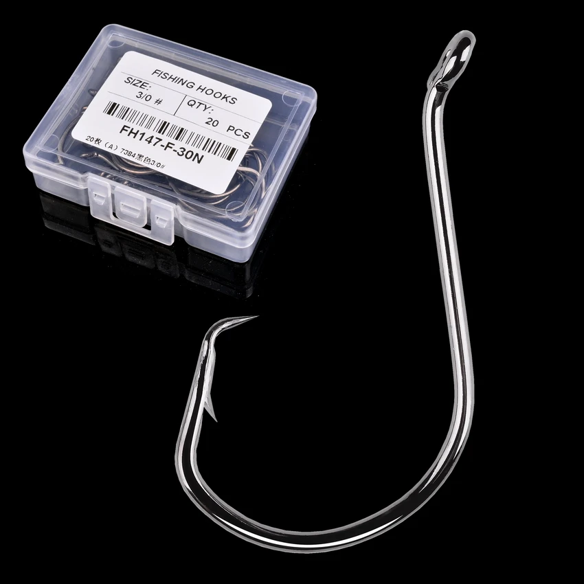 20pcs-Box-High-Carbon-Steel-Octopus-Hook-with-Barbed-Hooks-Sharpen ...