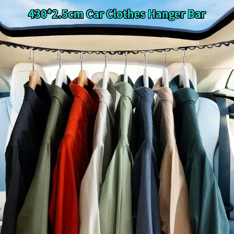 430-2-5cm-Car-Clothes-Hanger-Bar-Car-Coat-Hanger-Telescopic-Clothes ...