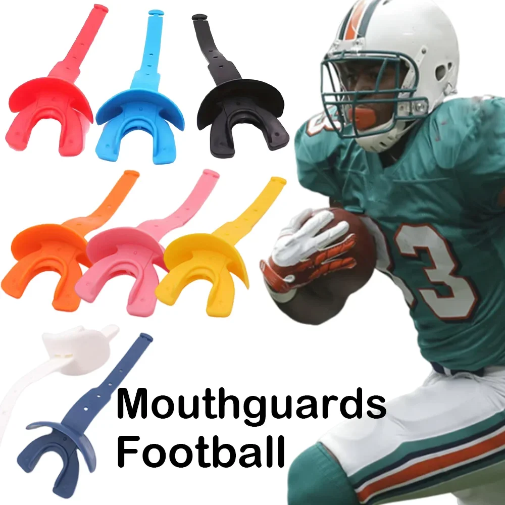 1Pcs American Football Mouth Guard Breathable Mouthguard Lip Protection ...