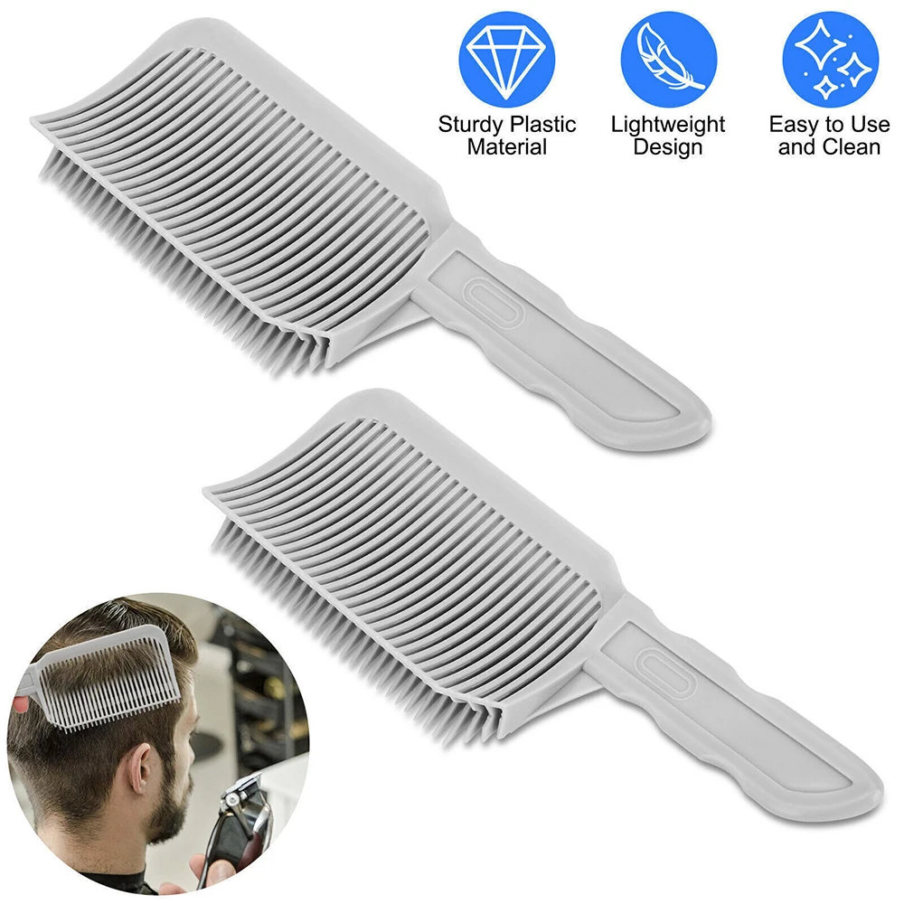 Barber-Fade-Combs-Hair-Cutting-Tool-for-Gradient-Hairstyle-Comb-Flat ...