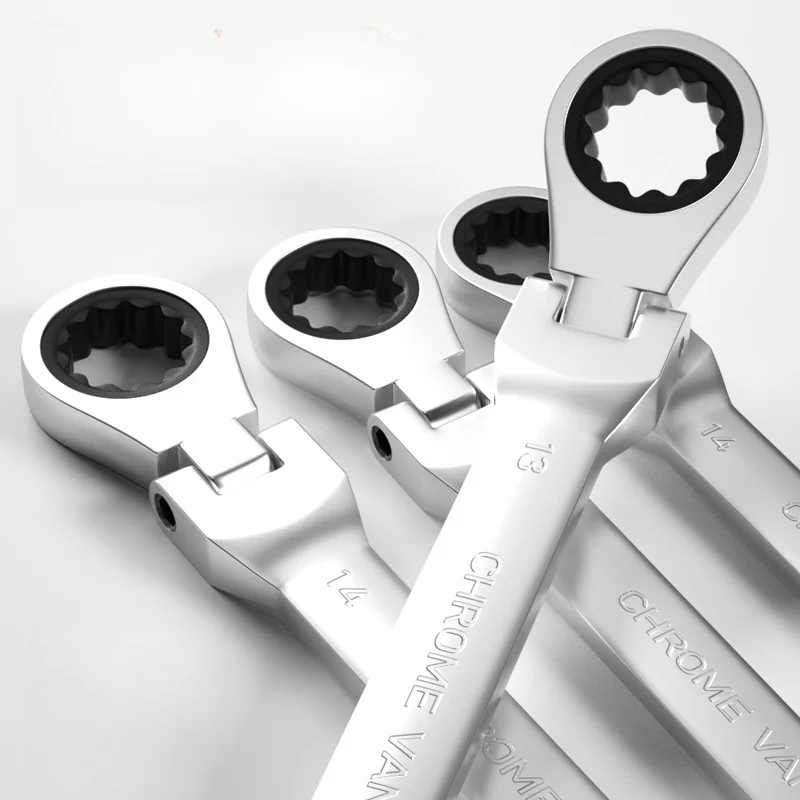 Adjustable-Ratchet-Wrench-8mm-10mm-Repair-Quick-Automatic-Wrench-Bike ...