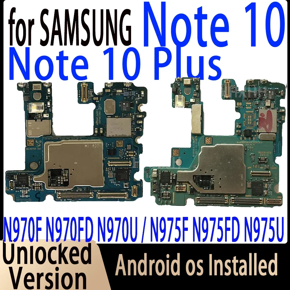 Unlocked Motherboard For Samsung Galaxy Note 10 N970F N970FD N970U Note ...