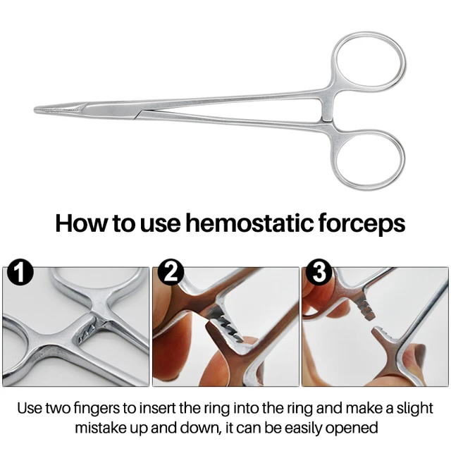Needle Holder Vs Hemostat
