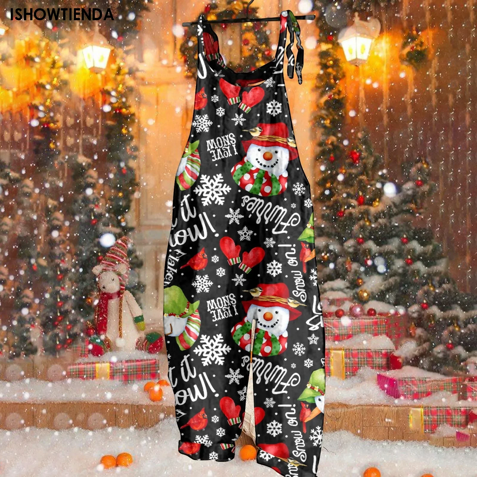 Mono-navide-o-para-mujer-mono-con-estampado-de-copo-de-nieve-mu-eco-de ...