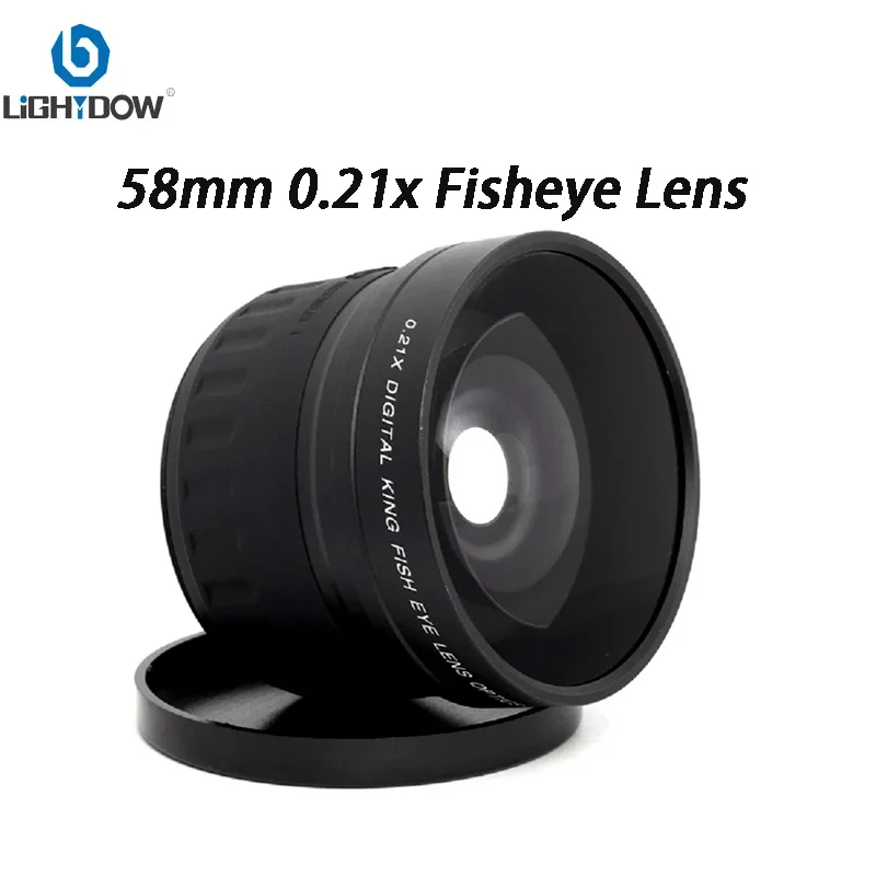 Lightdow-58mm-0-21x-Fisheye-Lens-for-Nikon-Canon-OLYMPUS-Pentax-Sony ...