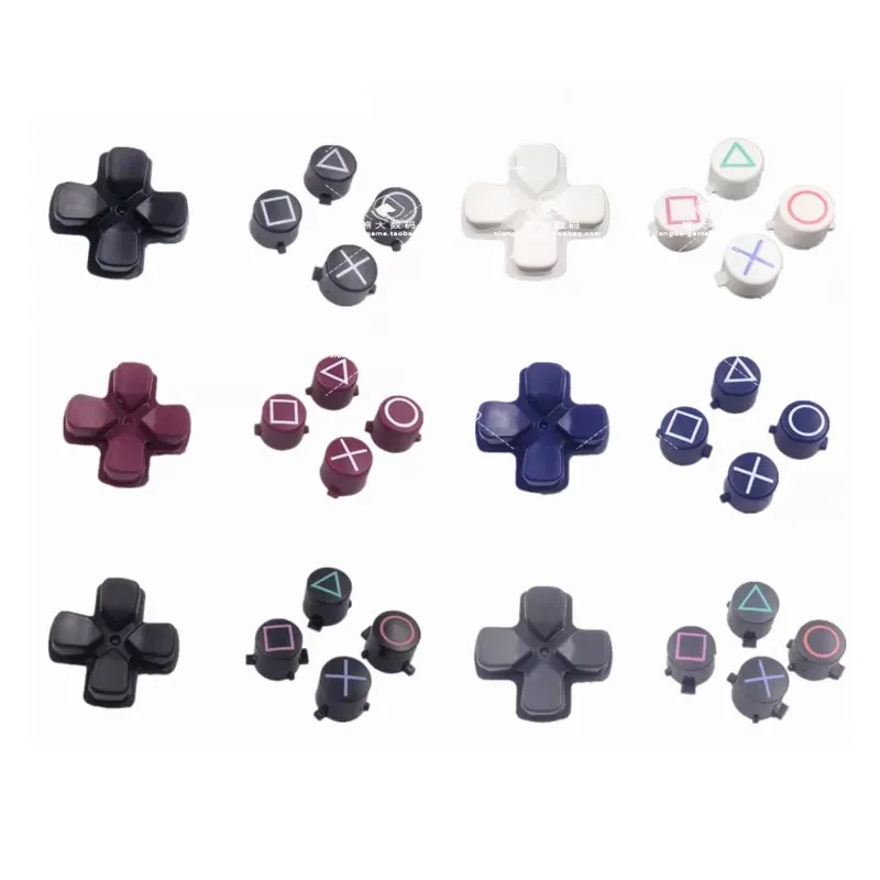 New-Red-Black-Color-For-PS4-Controller-Function-Button-Key-Buttons-For ...