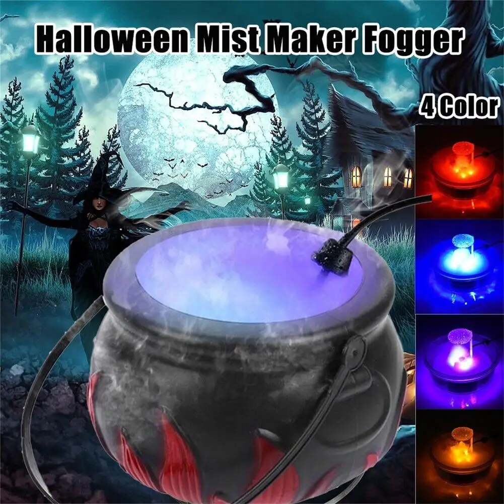 Halloween-Mist-Maker-Fogger-Witch-Cauldron-Fog-Maker-With-Color ...