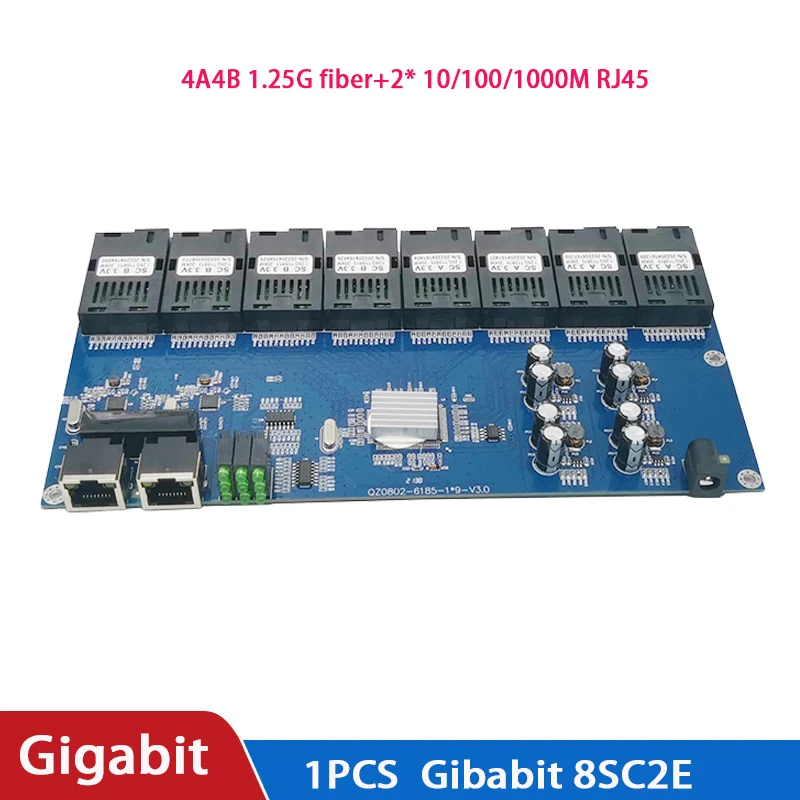 Gigabit-switch-Ethernet-8F2E-Fiber-Optical-Media-Converter-8-Port-1-25G ...