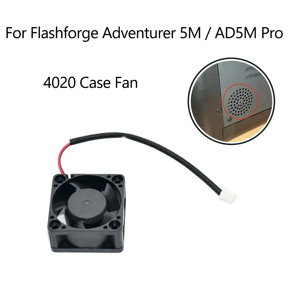 4020 Case Fan / Filter Fan for Flashforge Adventurer 5M / AD5M Pro - 3D ...