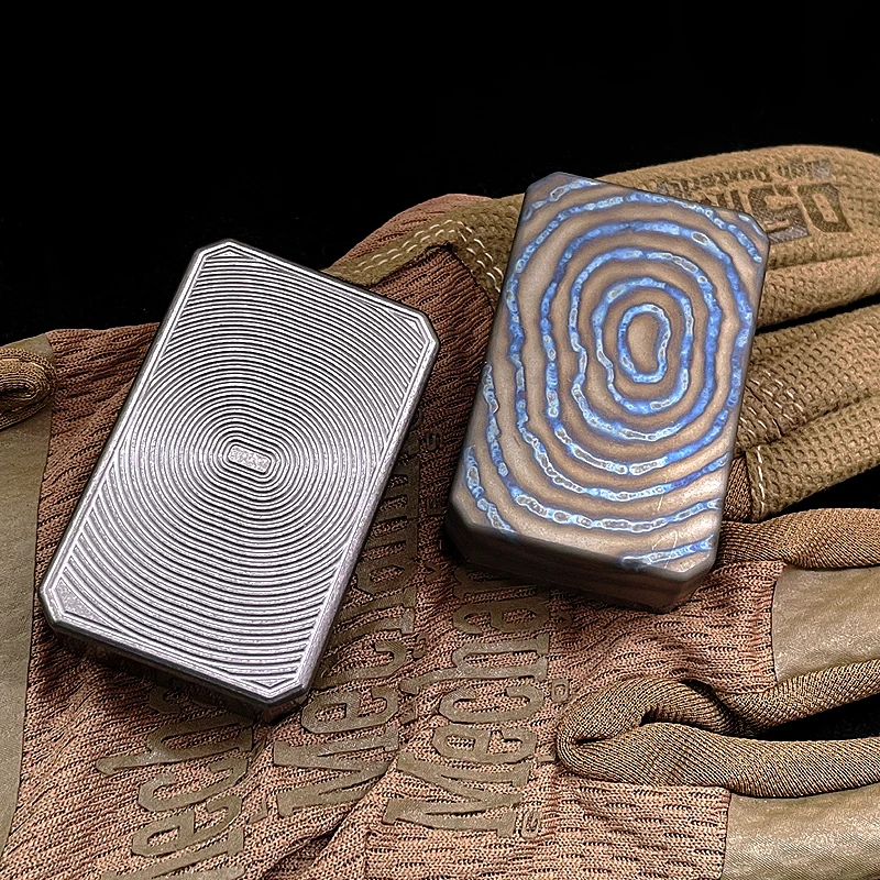 Titanium-Storage-EDC-Clicker-Speed-Case-Candy-Pill-Cigarette-Box-Fidget ...