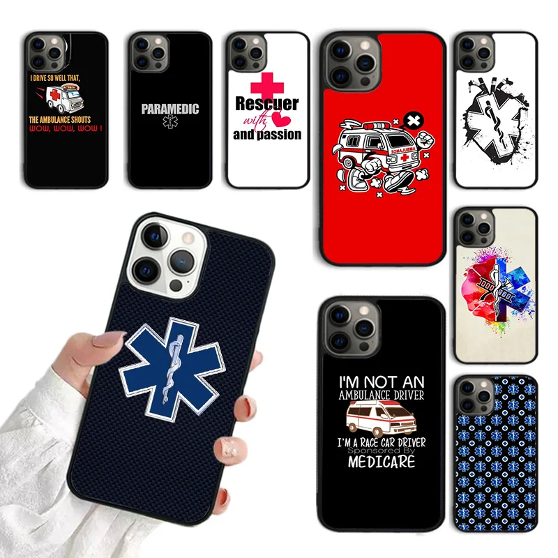 Paramedic-Ambulance-Phone-Case-For-iPhone-15-SE2020-11-12-13-14-Pro-Max ...