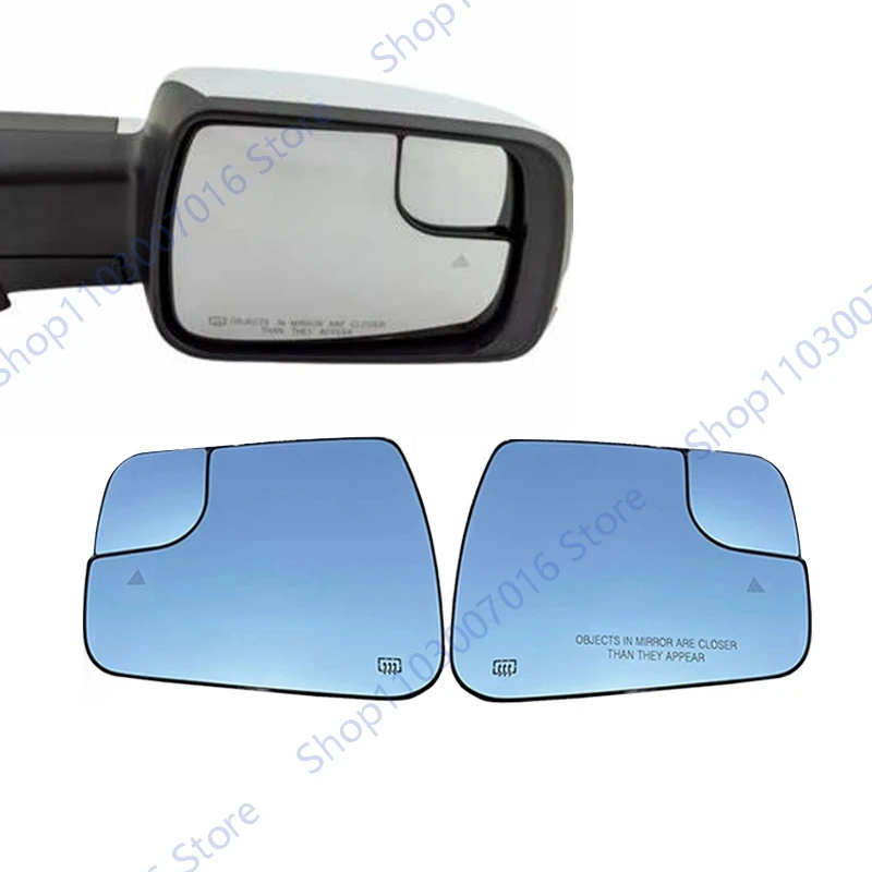 Spot Car Side Rearview Mirror Glass Lens For Dodge Ram 1500 2500 2019 ...