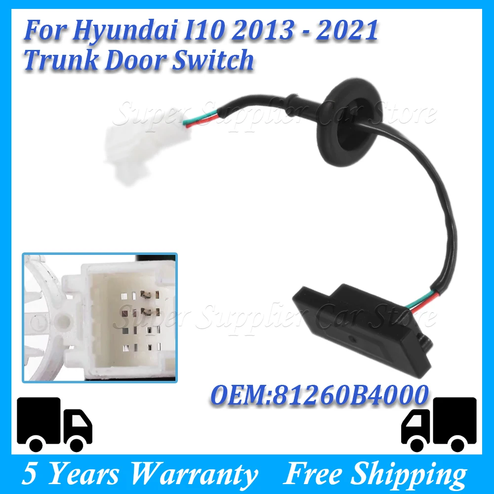For-Hyundai-I10-2013-2021-Car-Rear-Door-Switch-Handle-Trunk-Door-Switch ...
