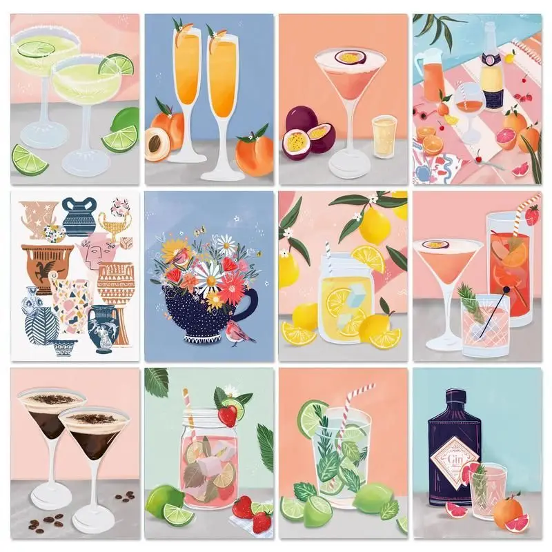 GATYZTORY-Modern-Painting-By-Numbers-For-Adults-Handpainted-Painting ...