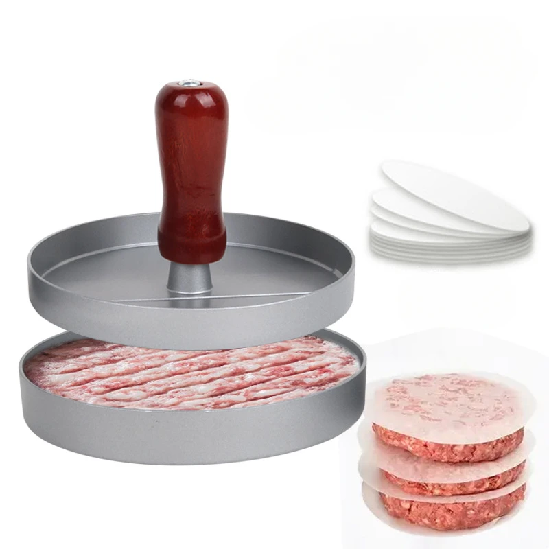 Kitchen-Accessories-Burger-Press-Non-stick-Hamburg-Pressure-Meat-Device ...