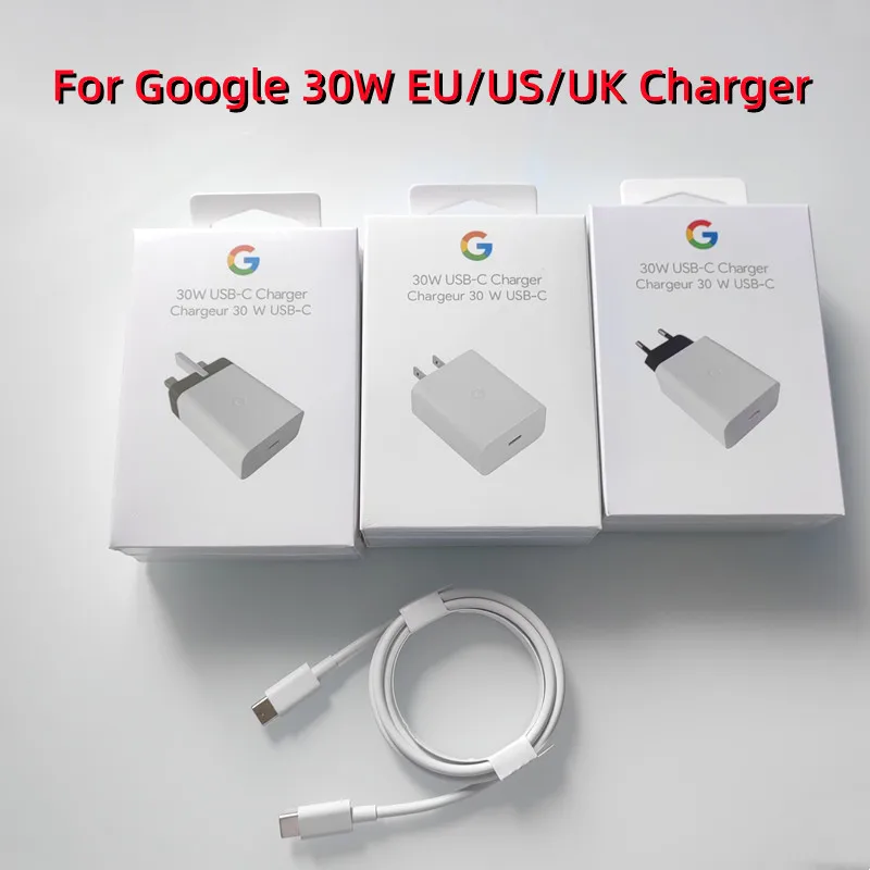 Original-30W-PD-Fast-Charger-EU-US-UK-Plug-Power-Adapter-USB-C-For ...