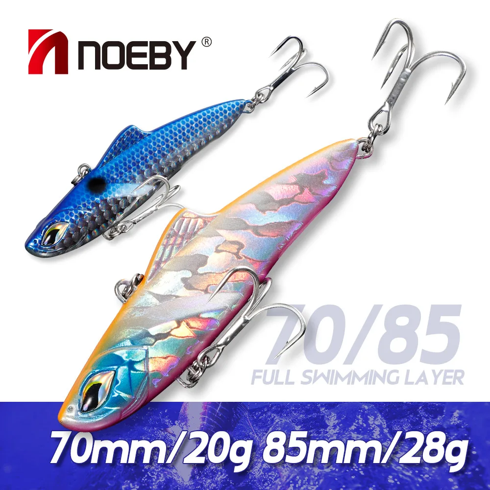 Noeby VIB 싱킹 낚시 루어 워블러, 립리스 크랭크베이트 진동, 인공 하드 미끼, 파이크 낚시 태클, 20g, 28g|낚시 ...