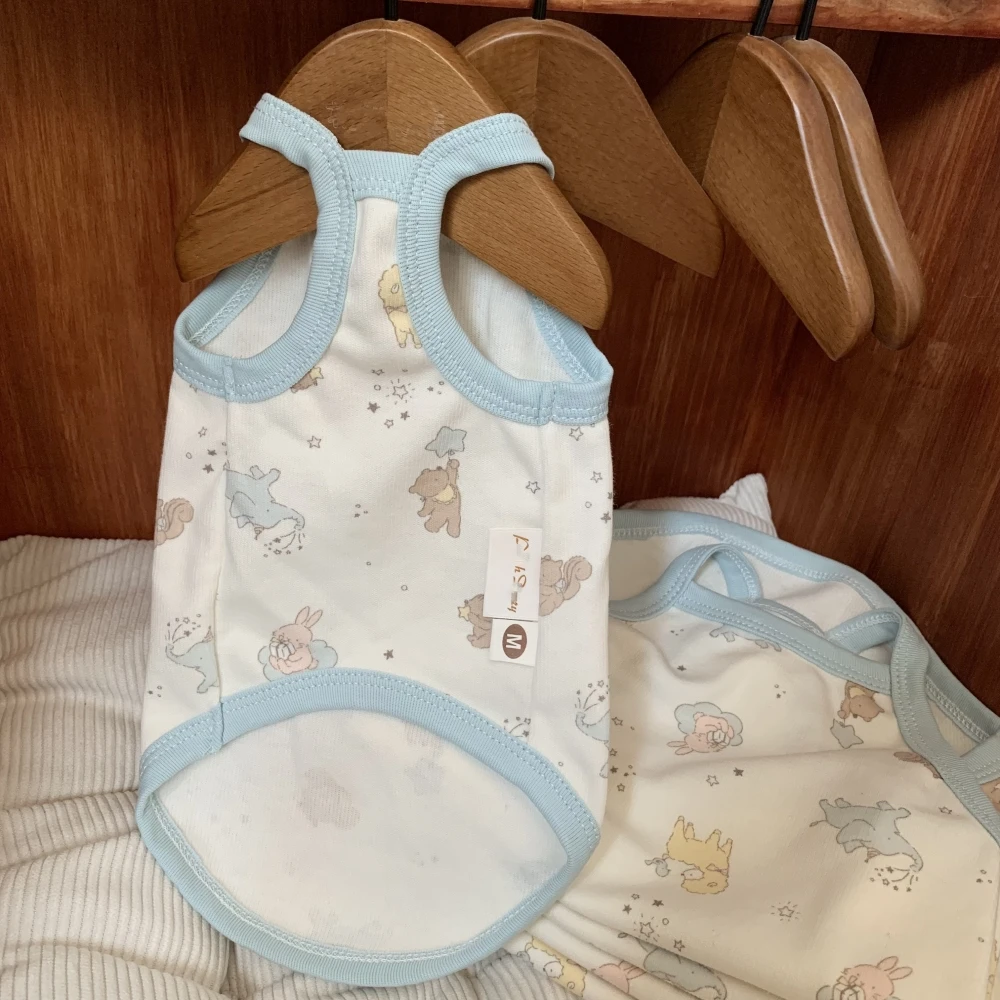 Cotton-Cartoon-Vest-for-Sphynx-Cat-in-Summer-Bear-Rabbit-Animal-T-shirt ...