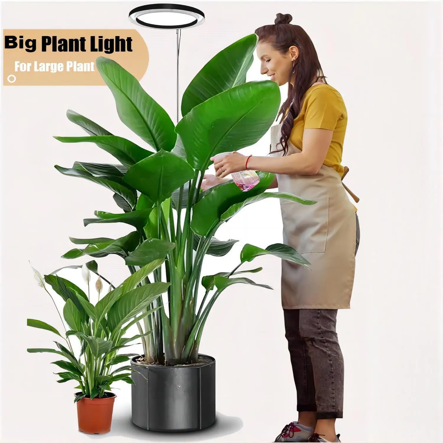 Grow Light, LED Plant Light for Indoor Plants Growing, Full Spectrum ...