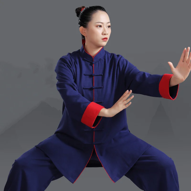 Tai Chi Clothing Breathable Linen High End Practice Clothes Women ...