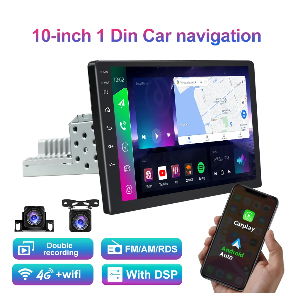 Universal-10-1-inch-IPS-Single-1DIN-Apple-Carplay-Auto-Android-11-car ...