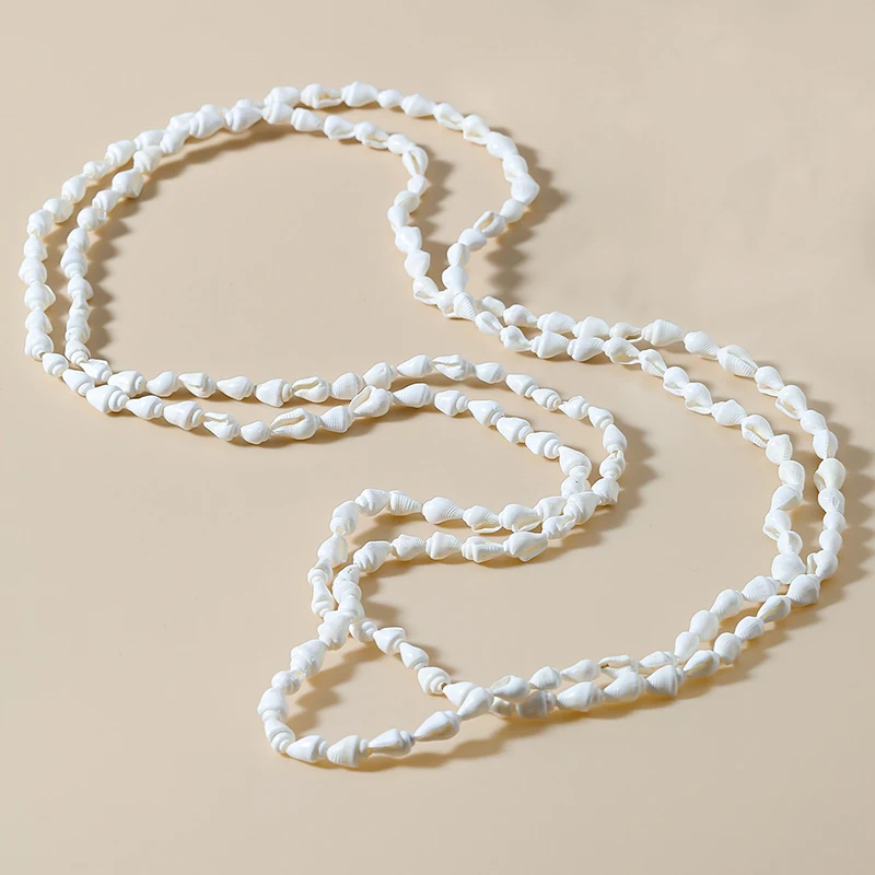 Long-String-Shell-Necklace-For-Women-Holiday-Accessories-Interesting ...