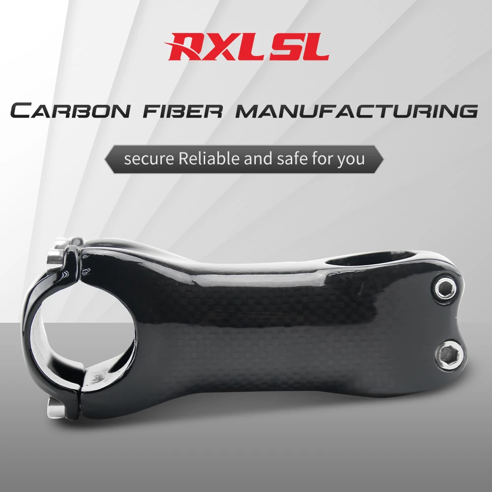 No Logo Mtb Carbon Stem 31.8mm Road Bicycle Stems 6/17 Degree Ud/3k ...