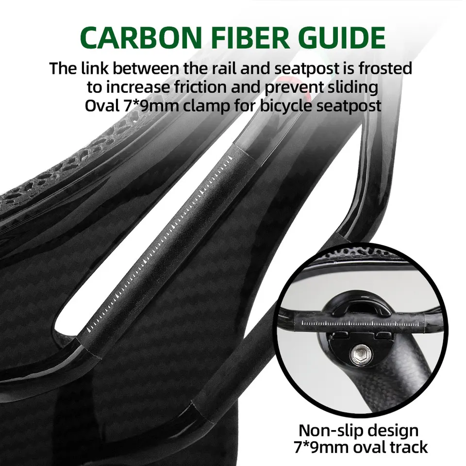 ワイルドサイド超軽量カーボン自転車シート,3Dプリントサドル