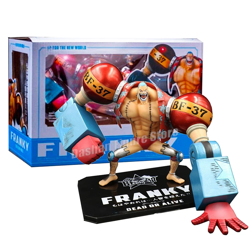 15cm-Anime-One-Piece-Figures-FRANKY-Action-Figure-Two-years-Later ...