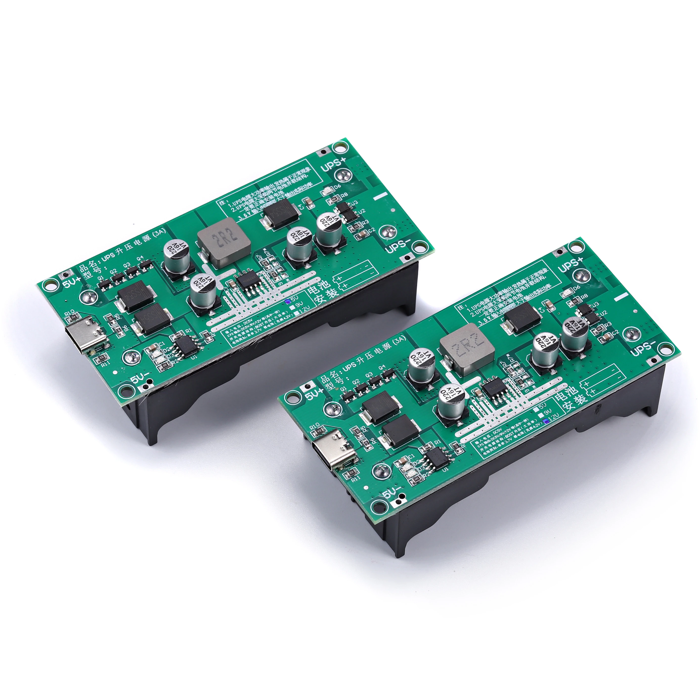 15W-3A-18650-Lithium-Battery-Charger-Module-DC-DC-Step-Up-Booster-UPS ...