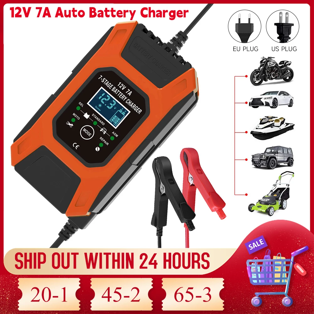 Car-Battery-Charger-Auto-Battery-Chargers-12V-Digital-Power-Bank-Mobile ...