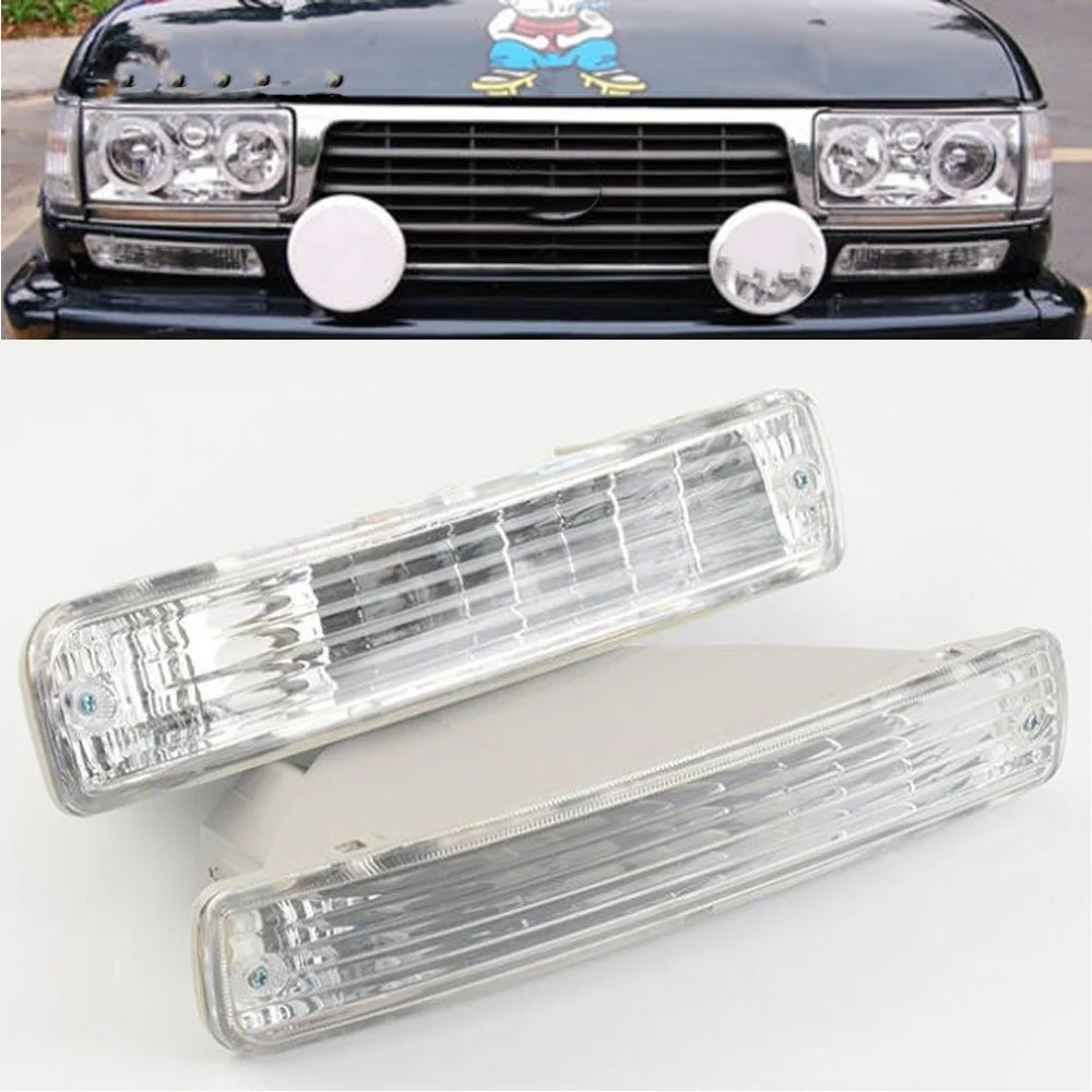 Crystal-Type-Front-Bumper-Turn-Signal-Lamp-For-TOYOTA-LAND-CRUISER-80 ...