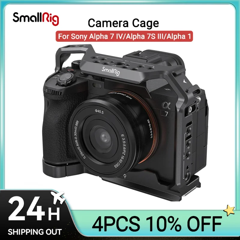 SmallRig-Full-Dslr-for-Sony-A7-IV-a7m4-Camera-Cage-Rig-for-Sony-Alpha-7 ...