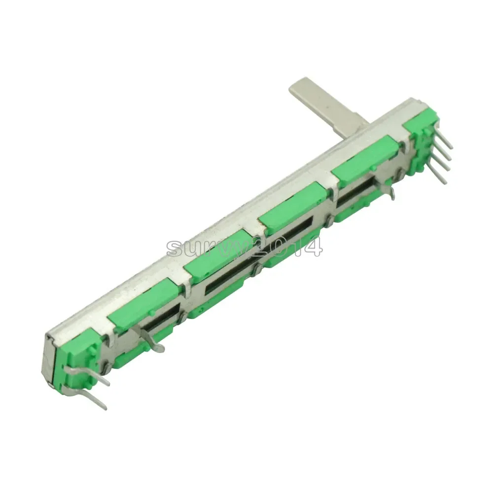 5PCS-75mm-Mixer-Fader-10K-Double-Straight-Sliding-Potentiometer-B103 ...