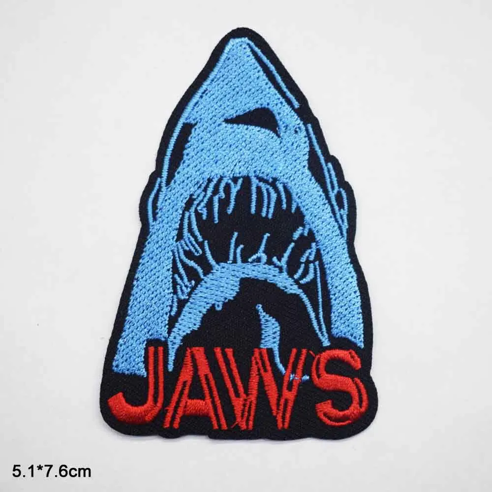 Shark-Parrot-Lobster-Jaws-Iron-On-Embroidered-Clothes-Patches-For-Clothing-Stickers-Garment ...