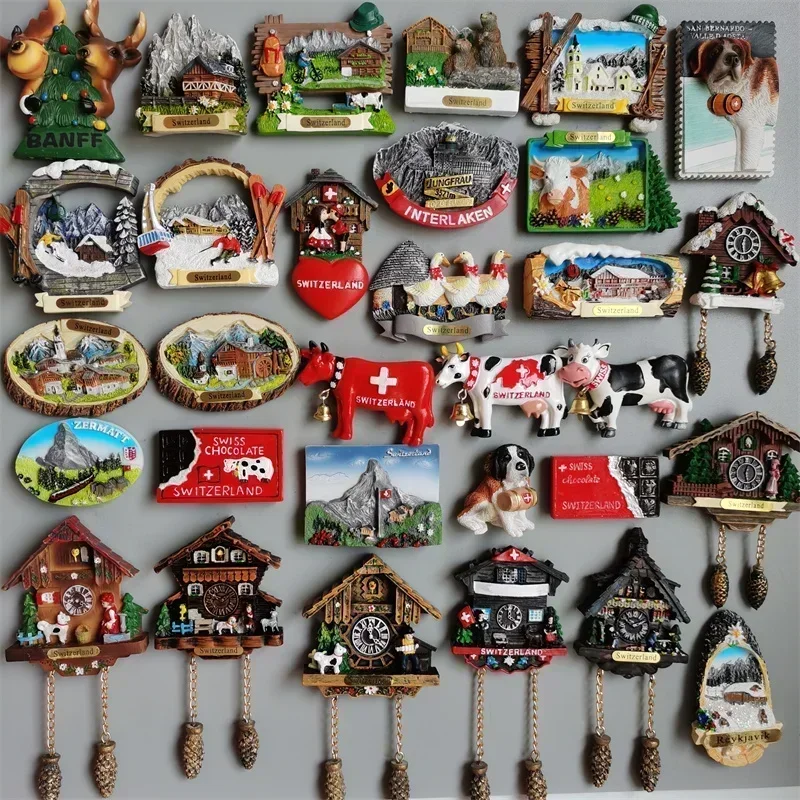 Switzerland-Fridge-Magnets-Geneva-Interlaken-Swiss-Cow-Duck-Cuckoo ...