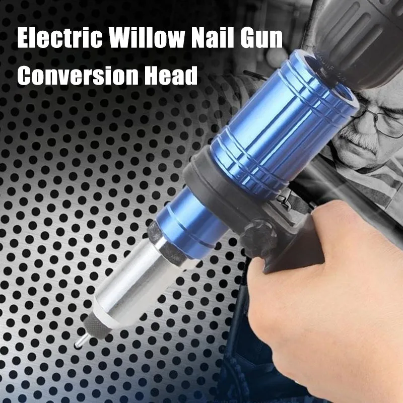 Electric Rivet Gun Drill Adapter 2.4mm-4.8mm Rivet Nut Gun Drill ...