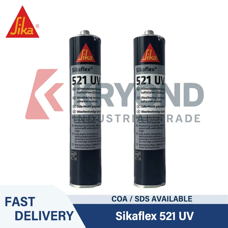 Sika Sikaflex 521 UV 300ml MS Polymer Sealant Flexible Paintable ...