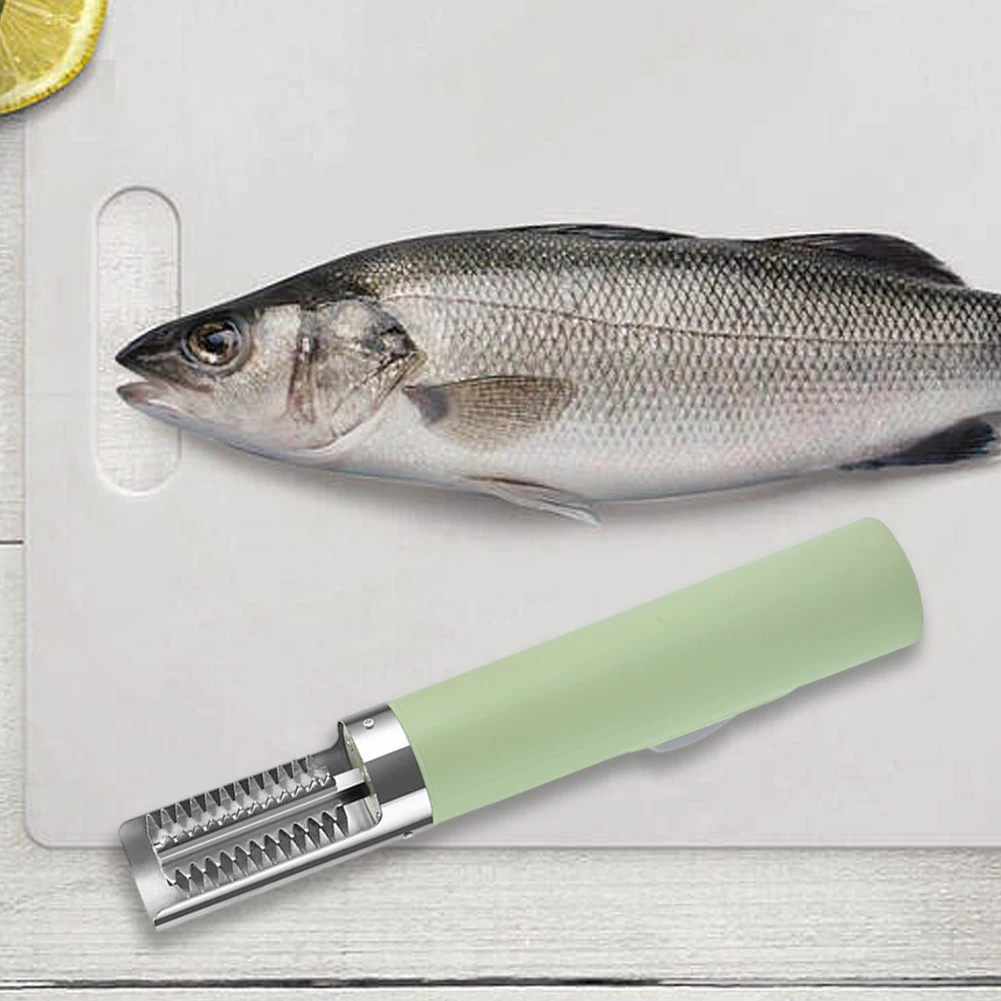 Détartreur de poisson électrique portable sans fil,chargeur USB,rabot à ...