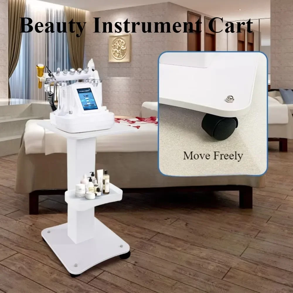 Beauty Storage Cart With Universal Silent Rollers Multifunction Movable ...