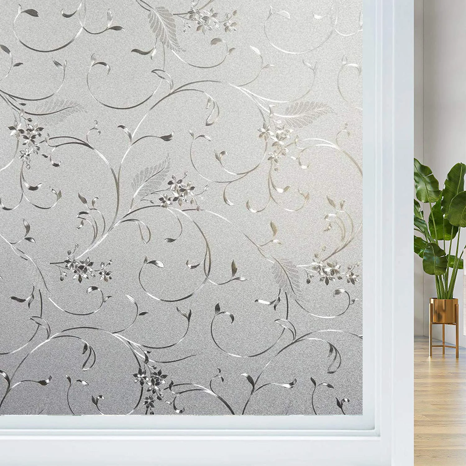 Película decorativa para privacidad de ventanas Rainbow 3D, vinilo para ...