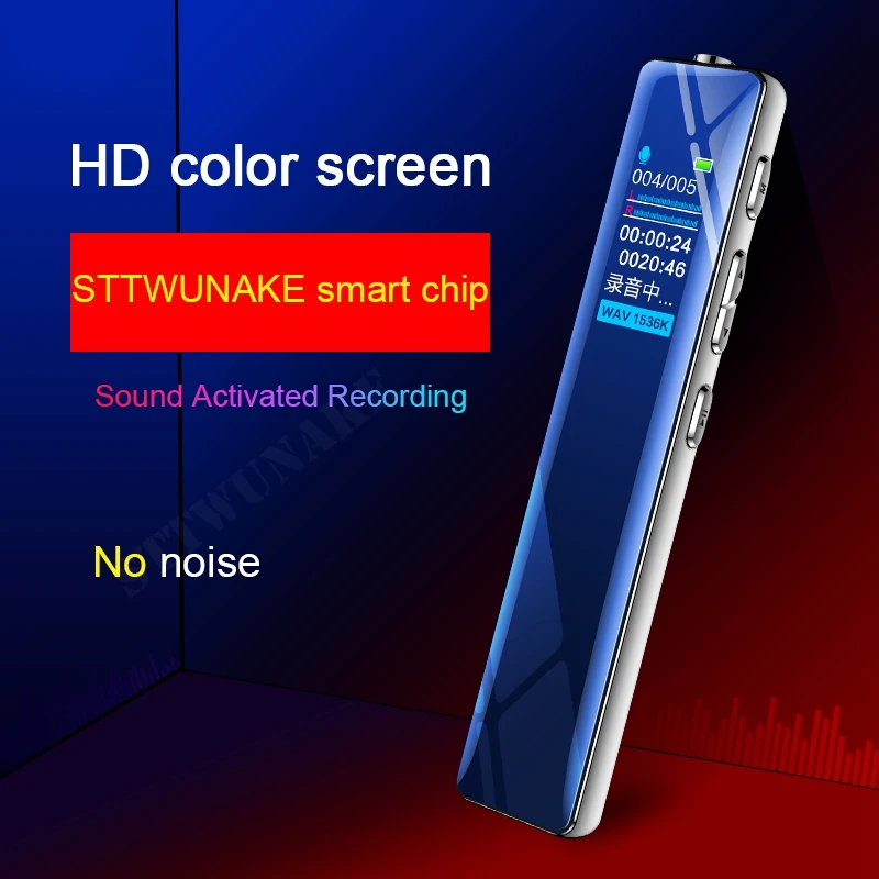 STTWUNAKE voice recorder Dictaphone mini sound pen professional micro ...