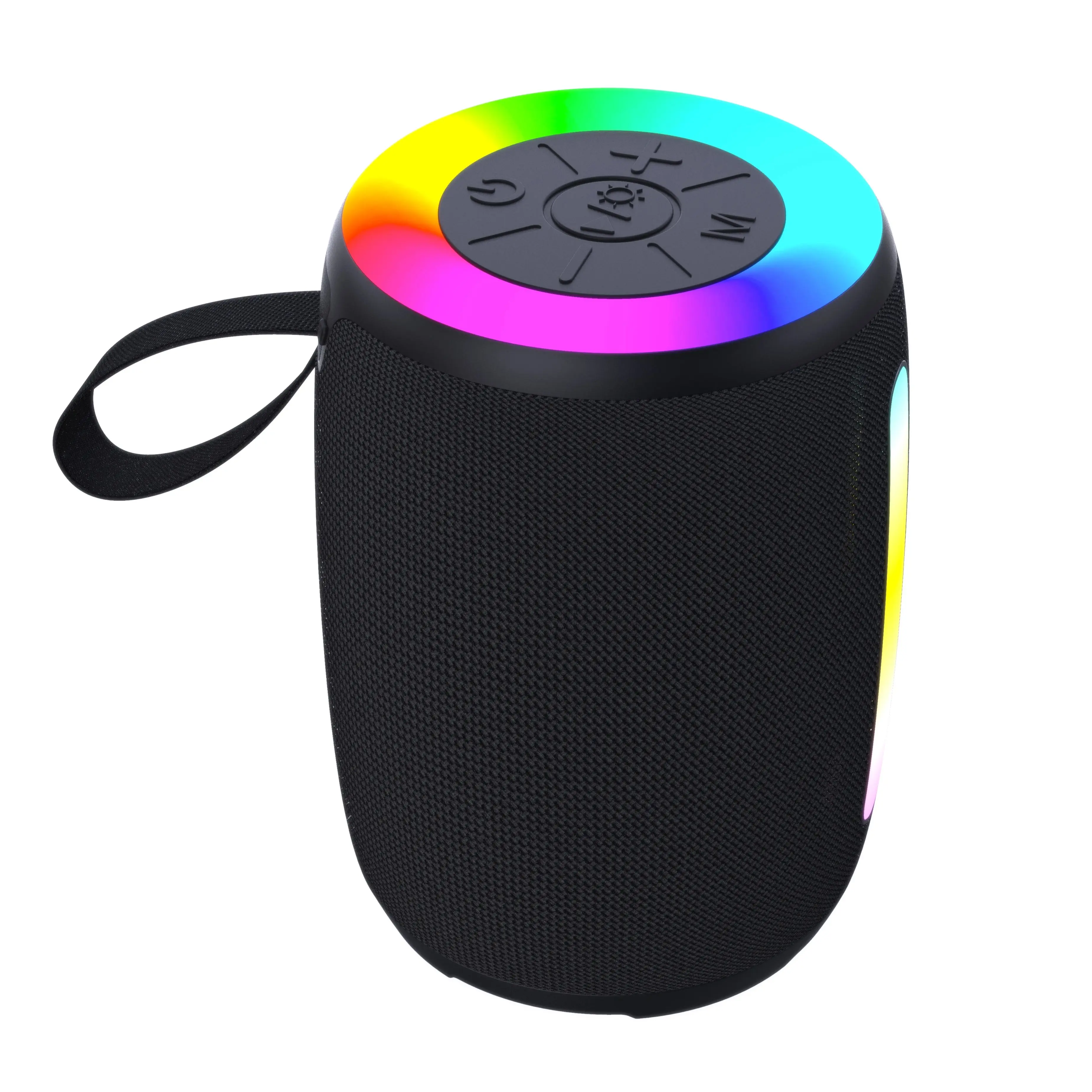PortableBluetoothspeakerwitLEDlightwaterproof-upright-sound-pairing ...