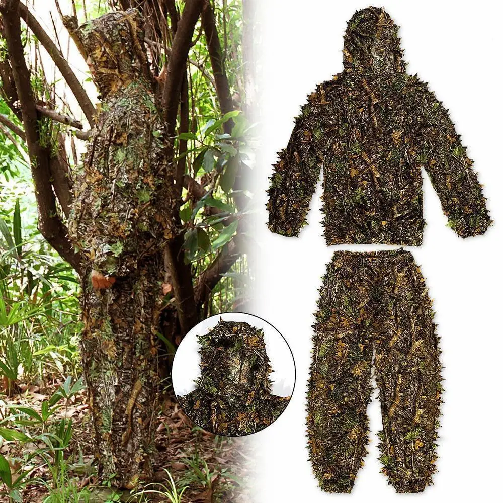 Men-Women-Kids-Outdoor-Ghillie-Suit-Camouflage-Clothes-Jungle-Suit-CS ...