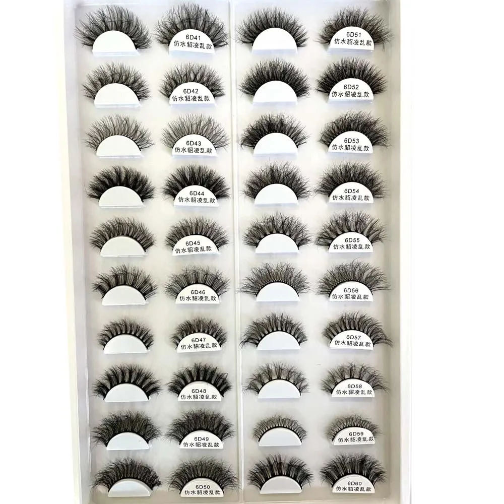 NEW-mix-20pairs-Lashes-Bulk-Wholesale-8mm-12mm-Mink-Lashes-New-Design ...