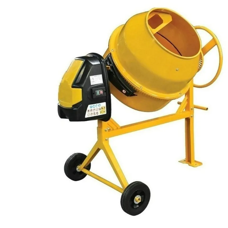 230v Electric Motor Portable Cement Concrete Mixer Machine 120L-260L ...