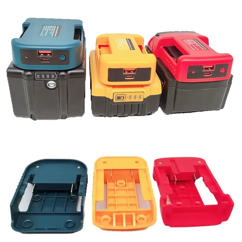 Battery Rack Holder For Makita For Dewalt For Milwaukee 18V Li-ion ...