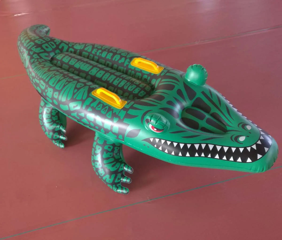 Inflatable-Mount-Crocodile-Children-Swimming-Air-Cushion-Floating-Bed ...